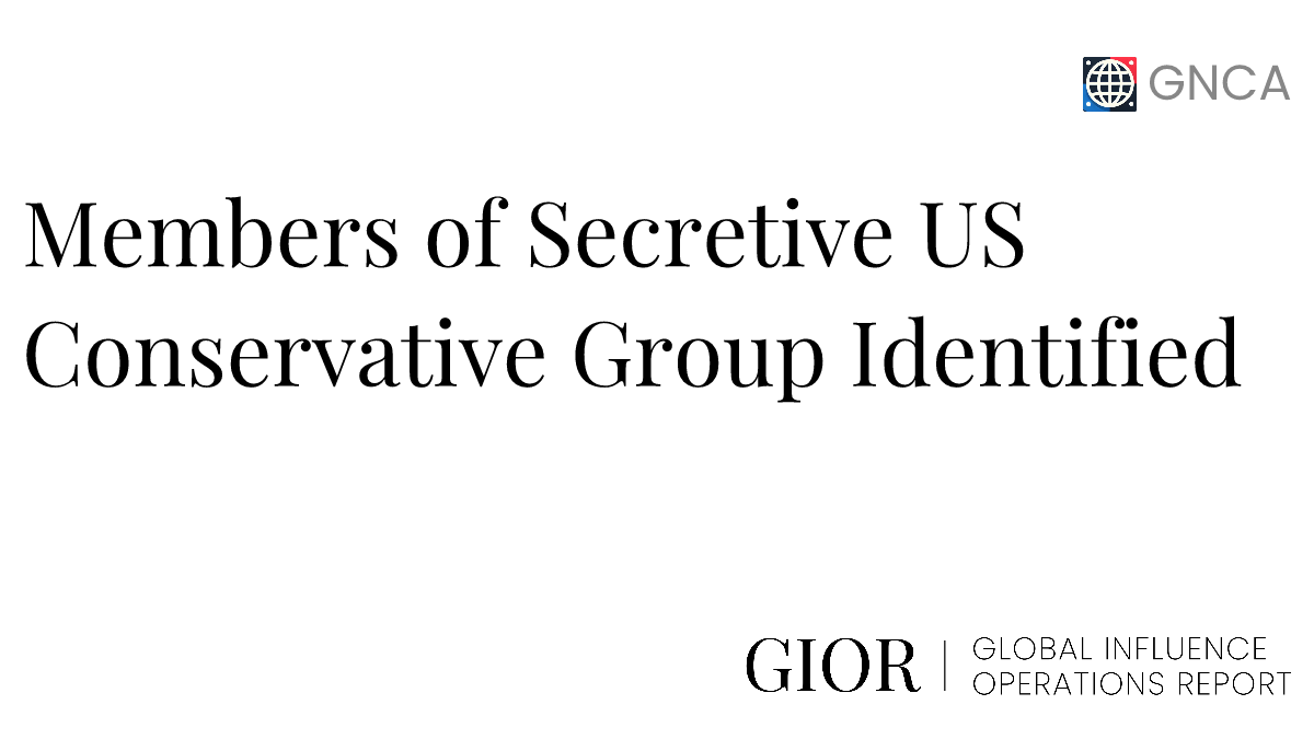 Members of Secretive US Conservative Group Identified - Global ...